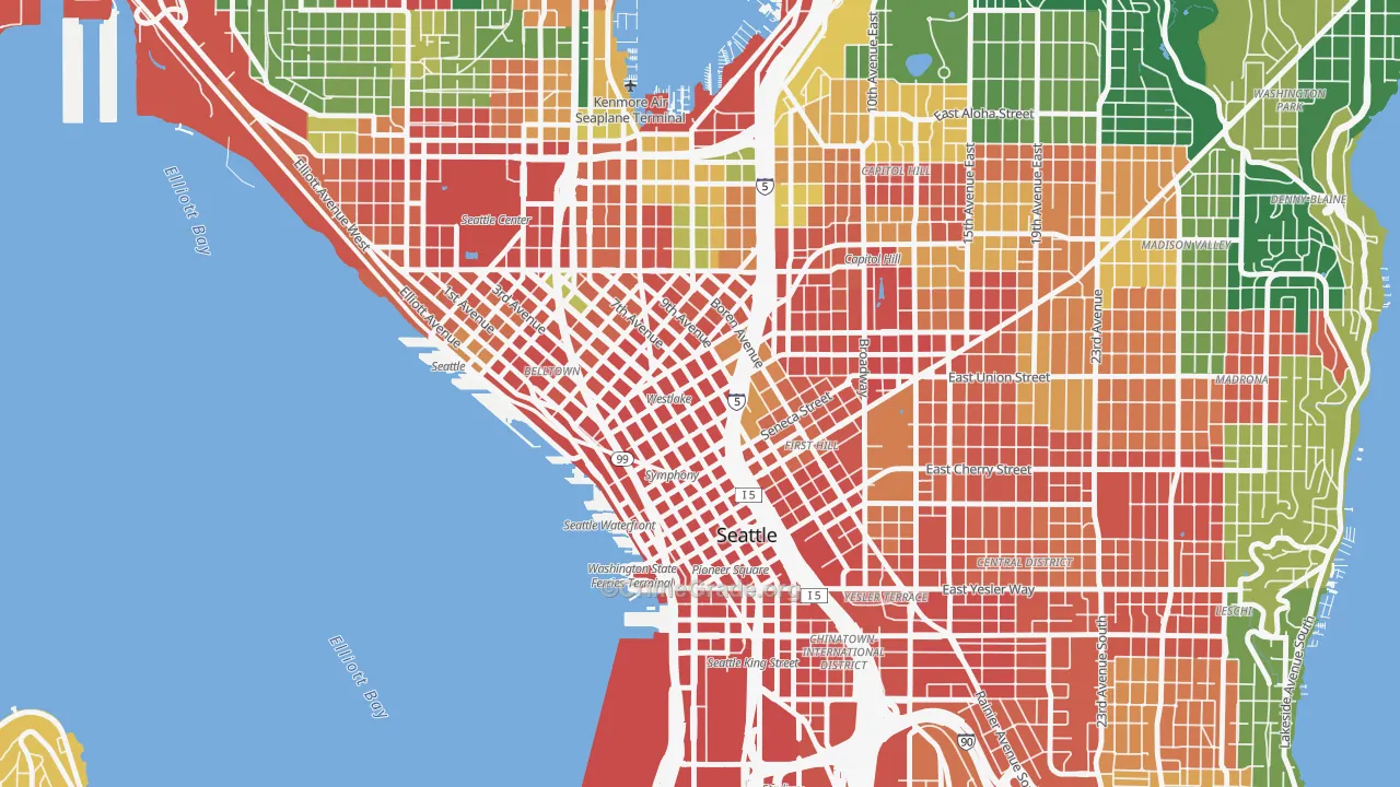 Rates and Maps | CrimeGrade.org